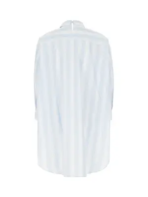 Marni Striped Curved Oversized Shirt