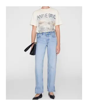 ANINE BING Wildflower Graphic T-shirt