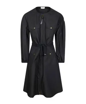 Moncler Logo Patch Zip Up Dress