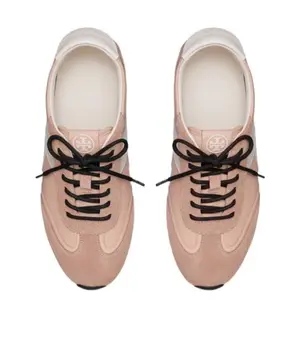 Tory Burch Retro Low-top Sneakers - Nude