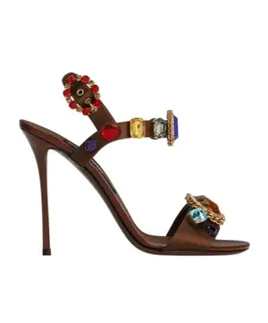 Dolce & Gabbana Keira 2.0 Embellished Heeled Sandals