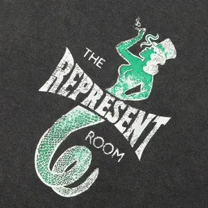 REPRESENT Viper Room Dice Print T-shirt - Black