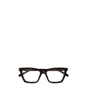 Saint Laurent Full Rimmed Eyeglasses - Black