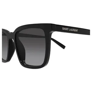 Saint Laurent Square Frame Sunglasses - Black