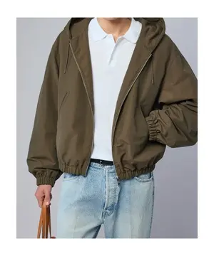 Celine Windbreaker In Nylon With Hood - No