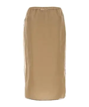 Khaite Syndi" Skirt With Side Slits