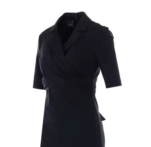 Pinko Bow Detailed Slim-fit Midi Dress