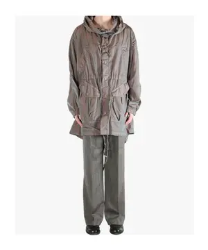 Dries Van Noten Changeant Overdye Hooded Jacket