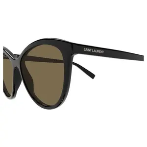 Saint Laurent Cat Eye Frame Sunglasses - Brown