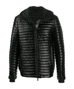 Emporio Armani Quilted Hooded Down Jacket