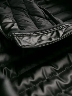 Emporio Armani Quilted Hooded Down Jacket
