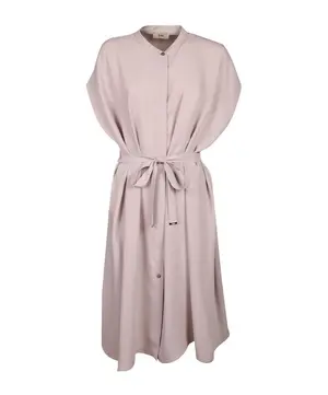Herno Belted Midi Dress