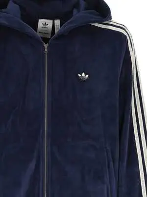 Adidas X Wales Bonner Velour Zipped Track Jacket