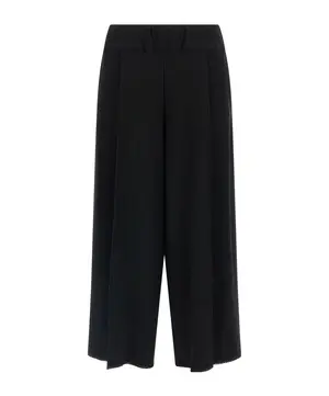 Issey Miyake Raw Edge Hem Pants For Women