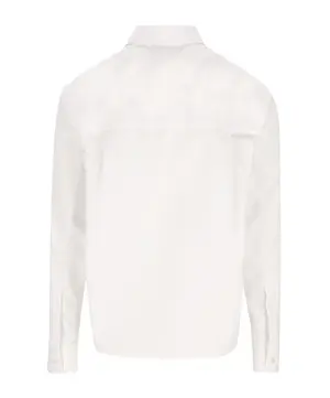 Gucci Web Detailed Long Sleeved Shirt