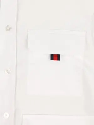 Gucci Web Detailed Long Sleeved Shirt