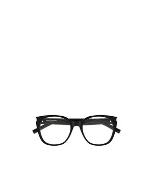 Saint Laurent Square Frame Glasses - Black