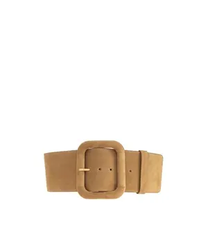 AMI Ami Paris Wide Buckle Belt