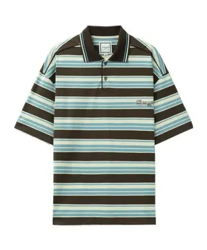 WOOYOUNGMI Striped Short-sleeve T-shirt