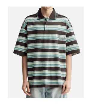 WOOYOUNGMI Striped Short-sleeve T-shirt