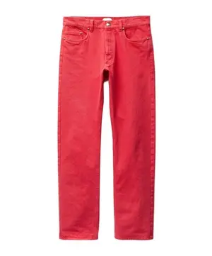 Versace Straight-leg Medusa Jeans - Red