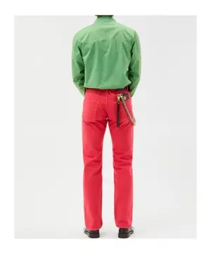 Versace Straight-leg Medusa Jeans - Red