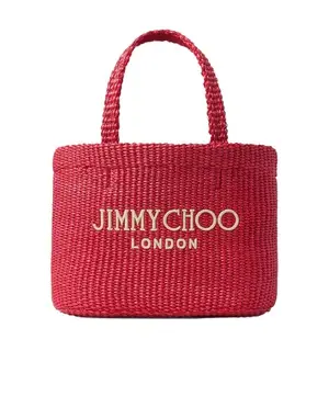 JIMMY CHOO Woven Shoulder Bag