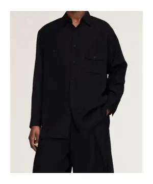 Y3 Long Sleeved Flap-pocket Shirt