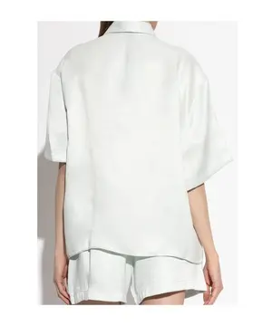 ANINE BING Coco Buttoned Shirt - Mint Green