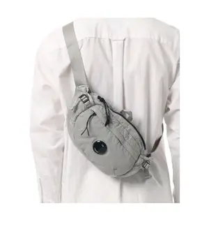 C.P. COMPANY Logo Belt Bag - Grey