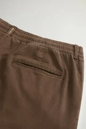 Woolrich Milton Drawstring Waist Trousers - Brown