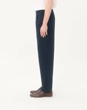 Valentino Garavani Pleated Straight Leg Tailored Trousers