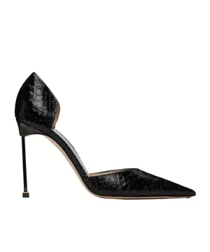 TOM FORD D'orsay Pointed Toe Stiletto Pumps - Black