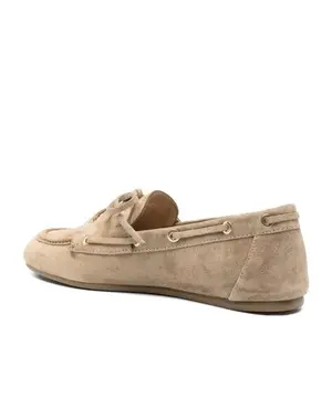 STUART WEITZMAN Lace-up Flat Loafers