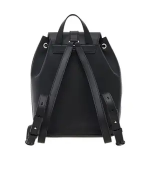 FERRAGAMO Gancini Buckle Backpack - Black
