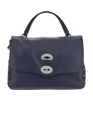 ZANELLATO Postina Twist-lock Top Handle Bag - Black