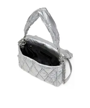 DIESEL® Charm-d Shoulder Bag - Silver