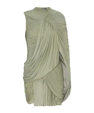 Balmain Gathered Dresses
