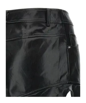 SELF-PORTRAIT High-waisted Ruffled Shorts