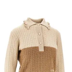 Chloé Collared Knit Jumper With Lapel Collar - No