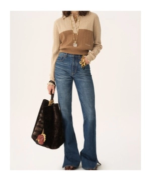 Chloé Collared Knit Jumper With Lapel Collar - No