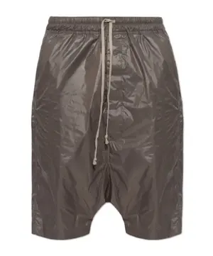 Rick Owens Drawstring Pods Shorts - Black