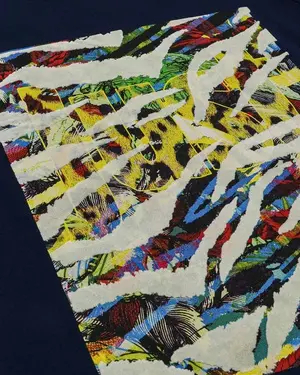 Just Cavalli Printed T-shirt With Round Neck