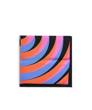 Dries Van Noten Graphic Printed Square Scarf - No