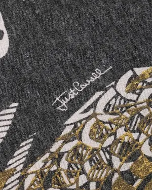 Just Cavalli Logo Printed T-shirt