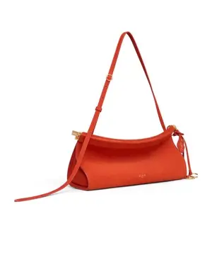 Alaïa Le Click East West Shoulder Bag - Red
