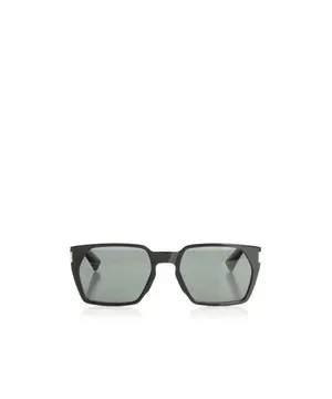 Saint Laurent Geometric Frame Full Rim Sunglasses - Gray