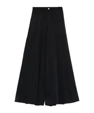 FORTE_FORTE Wide-leg Trousers - Black