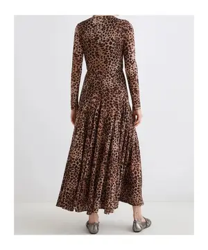 Marella Printed Tulle A-line Dress
