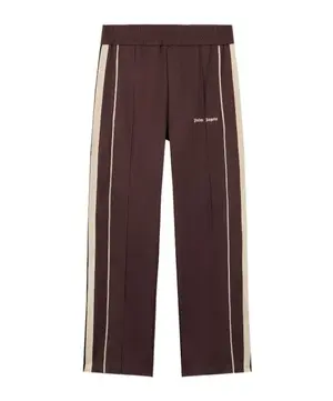 Palm Angels Logo Stripe Track Pants - Tan